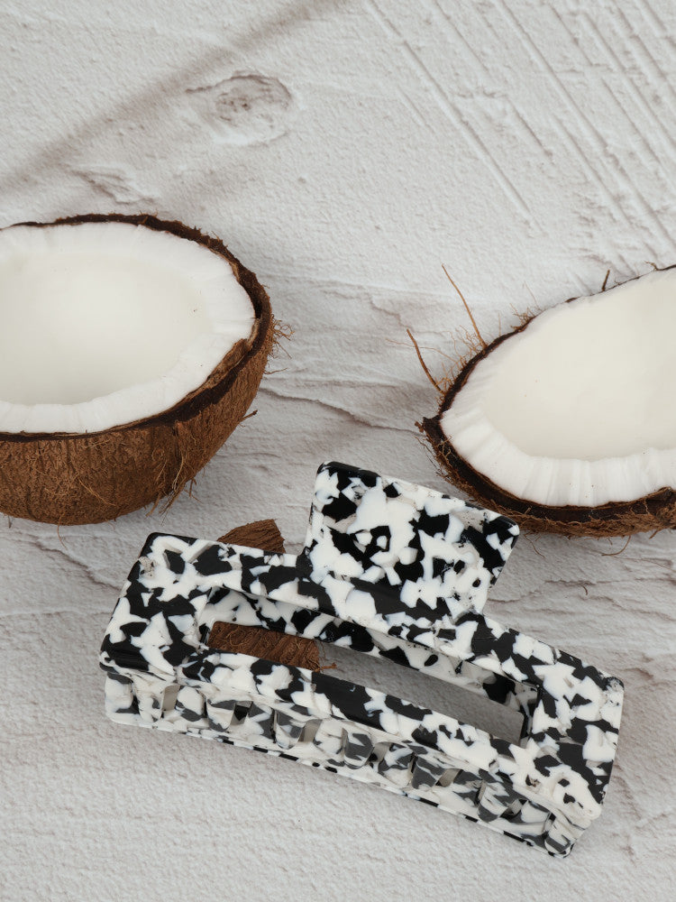 Claw Clip - Acetate Jumbo Elongated Rectangle - Night Sky – Nakoa The Label