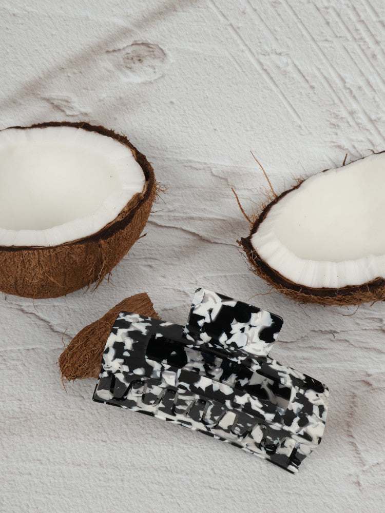 Claw Clip - Acetate Medium Elongated Rectangle - Night Sky – Nakoa The ...