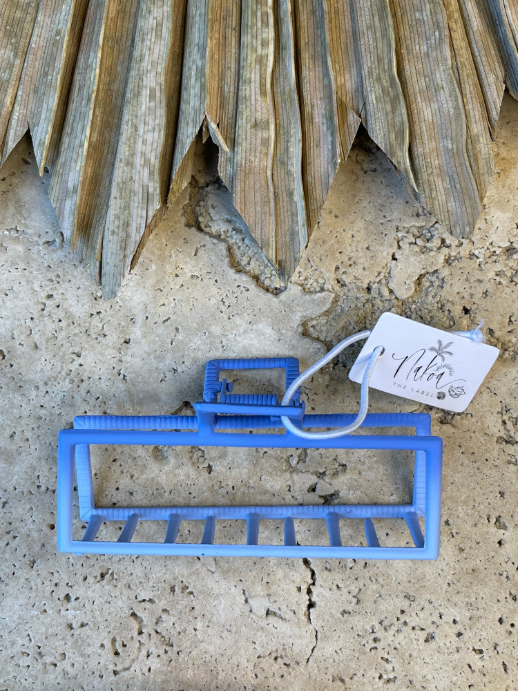 Claw Clip Metal - Blue Ombré -Rectangle – Nakoa The Label